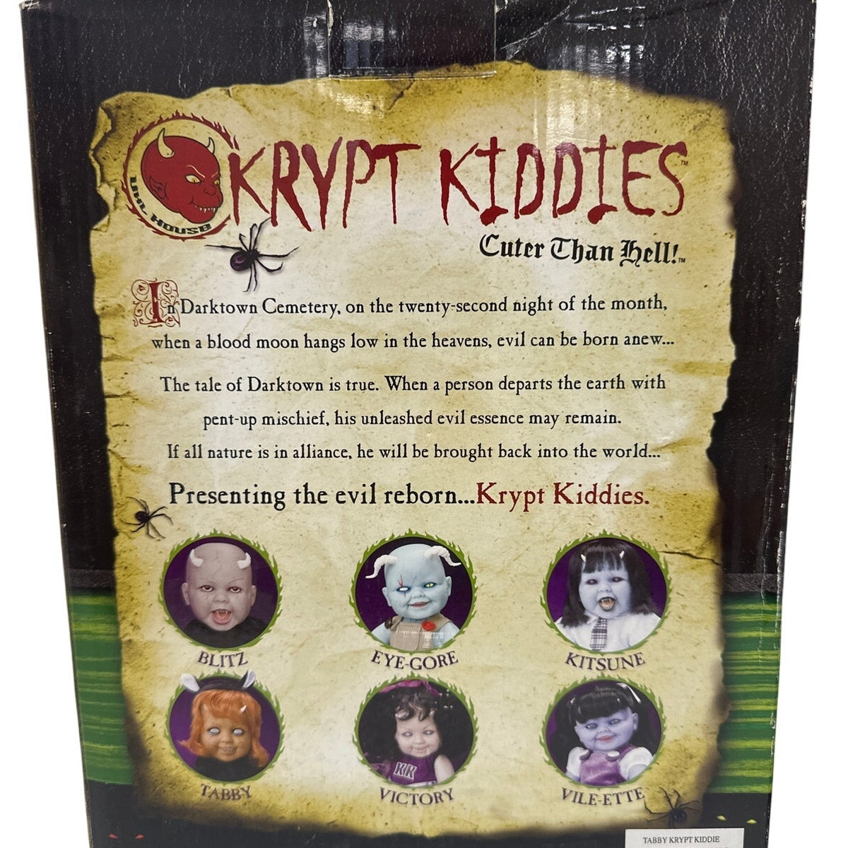 Krypt Kiddies Series 3 Tabby Horror Doll Cuter Than Hell Rare – Foster ...